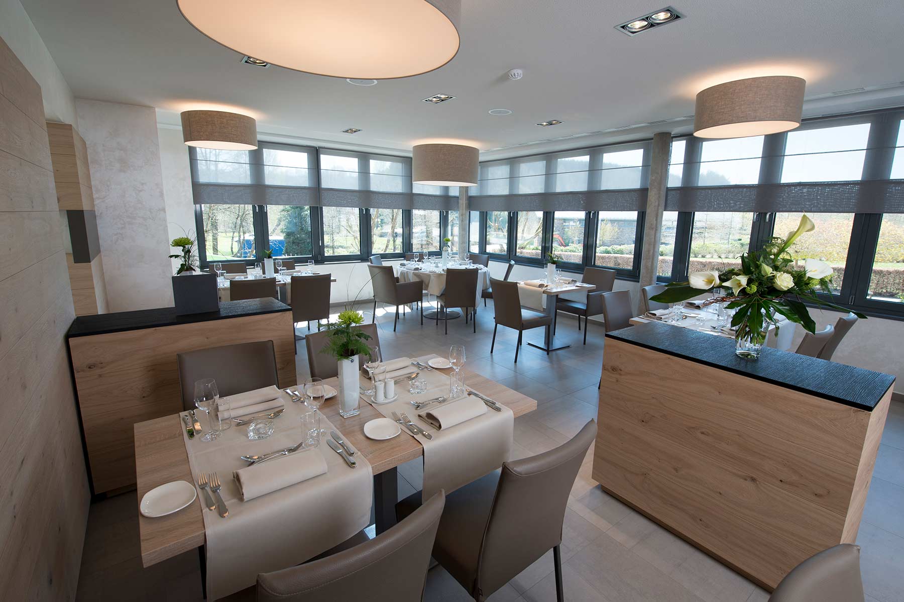 Restaurant Le Jardin (Wickler) – Töller | Einrichten auf Maß / Aménagement d'intérieur sur ...
