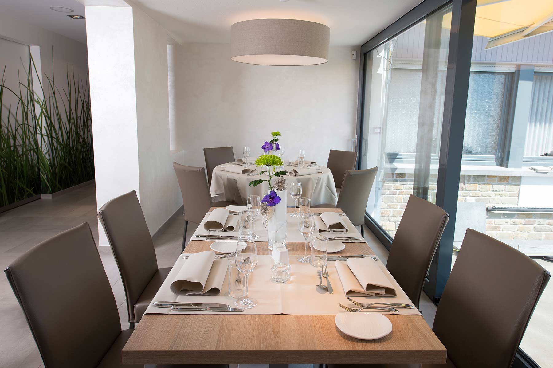 Restaurant Le Jardin (Wickler) – Töller | Einrichten auf Maß / Aménagement d'intérieur sur ...